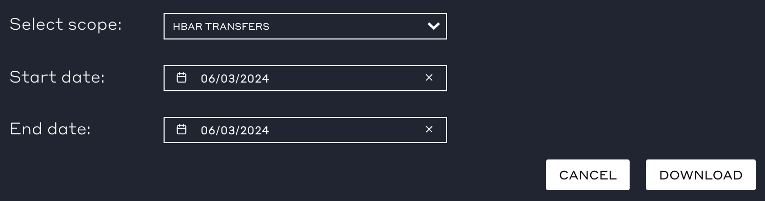 How do I download my transaction history? – HashPack